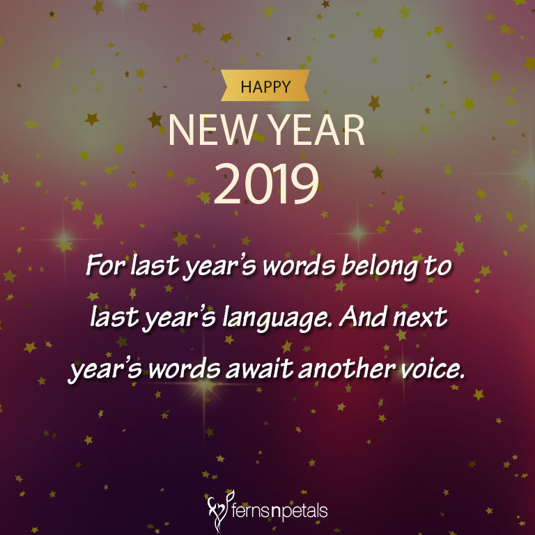 20+ Unique Happy New Year Quotes - 2019, Wishes, Messages